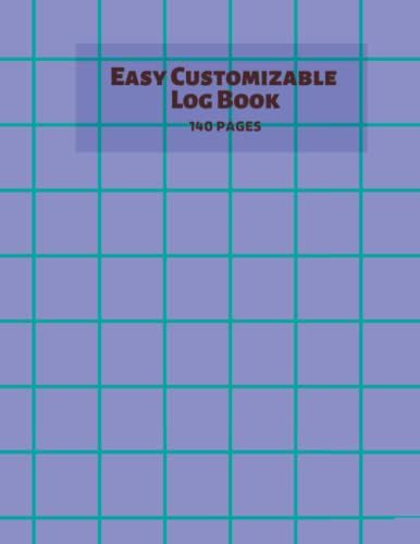 Customizable Log Book: Customizable 7 Column Log Book to Track Debit ...