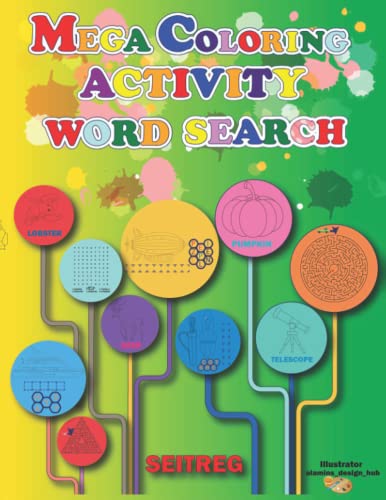 Mega Coloring Activity Word Search 5-9 years by Seitreg | Goodreads