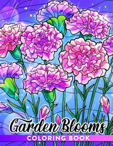 Blossom Beauty: Garden Flowers Coloring Book: A Floral Journey from ...