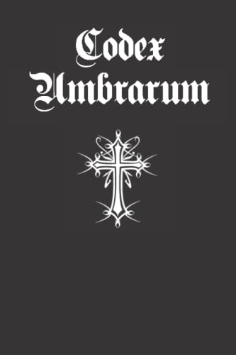 Codex Umbrarum Gothic Notebook: Vintage Urban Fashionable Notepad (6"x9 ...
