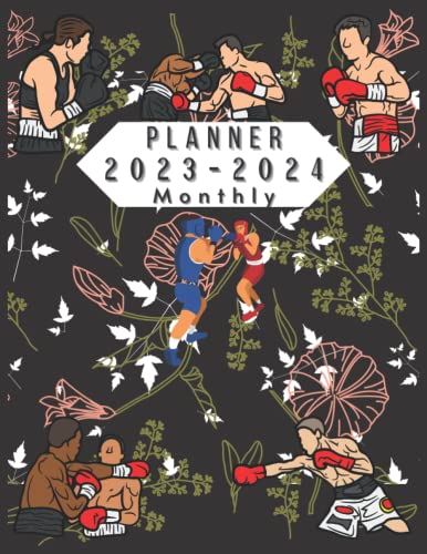 Boxing Gift : 2023-2024 Monthly Planner: 2 Year Monthly Calendar ...