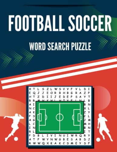 Football Soccer Word Search Puzzle: Puzzle Book about Soccer | 8.5 x 11 ...