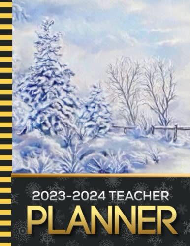 Teacher Lesson Planner 2023-2024: Academic Year Monthly and Weekly ...