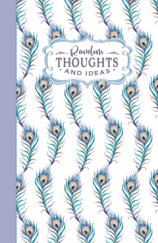 Random Thoughts and Ideas: Wide Ruled Notebook Journal including Blank ...