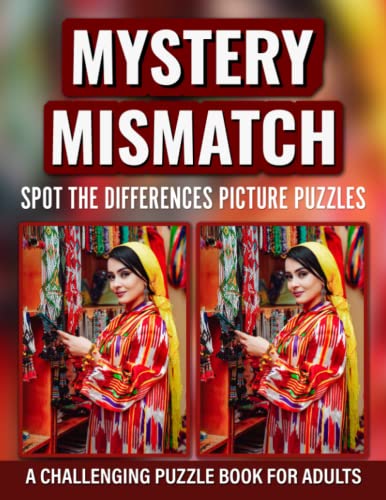 MYSTERY MISMATCH Spot the differences picture puzzles: A Challenging ...
