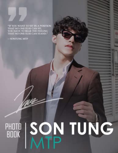Son Tung MTP Photobook: Photobook With 30+ Son Tung MTP, 2023 Picture Book Christmas Gifts For ...