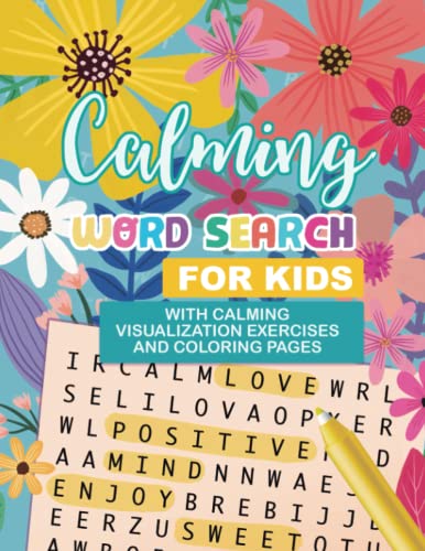 Calming Word Search for Kids: Relaxing Word Search Puzzles for Kids ...