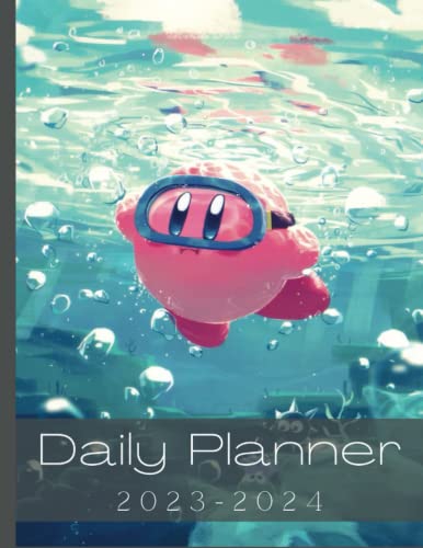 Cute Pink Characters Daily Planner 2023-2024: 2023-2024 ᴏғғɪᴄɪᴀʟ ...