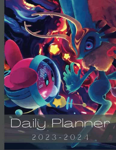 Cute Pink Characters Daily Planner 2023-2024: 2023-2024 ᴏғғɪᴄɪᴀʟ ...