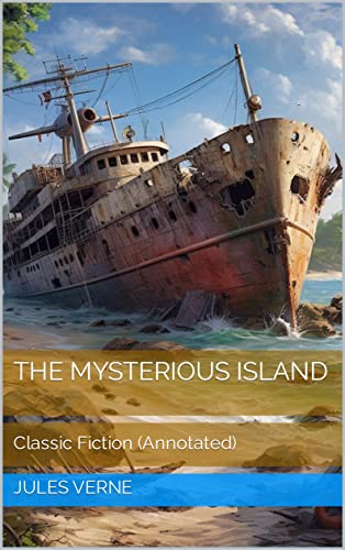 The Mysterious Island: Classic Fiction (Annotated) by Jules Verne ...