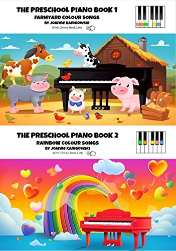 The Preschool Piano Book 1 Farmyard Colour Songs: An easy beginner ...