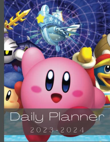 Cute Pink Characters Daily Planner 2023-2024: 2023-2024 ᴏғғɪᴄɪᴀʟ ...