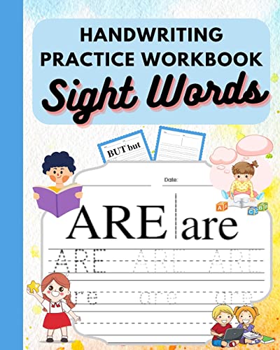 Tracing Sight Words Workbook: Handwriting Practice, Writing Workbook ...