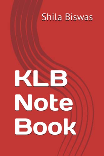 KLB Note Book by Shila Biswas | Goodreads