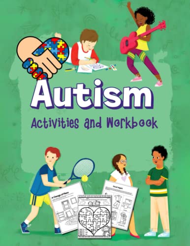 Autism Activities And Workbook: Perfect Book For Developing Your ...