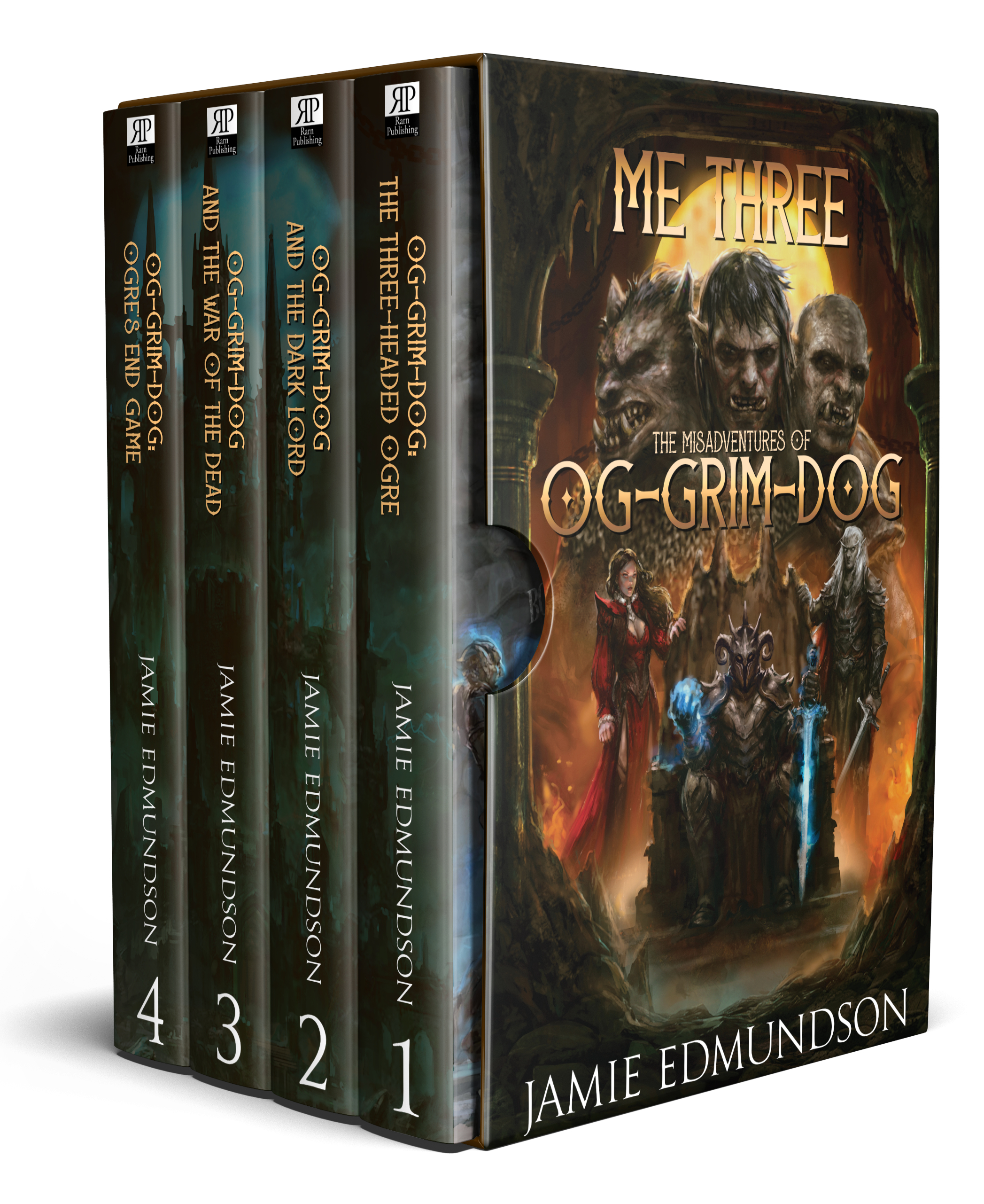 Me Three: The Misadventures of Og-Grim-Dog: A Humourous Fantasy Boxset ...