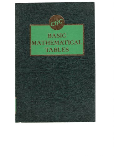 CRC: Basic Mathematical Tables by Samuel M. Selby Ph.D Sc.D | Goodreads