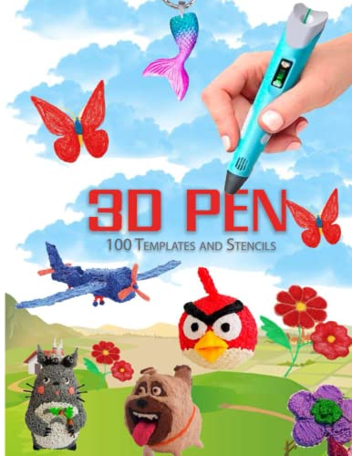 3D Pen Templates and Stencils for girls, with 100 Designs for Kids by ...