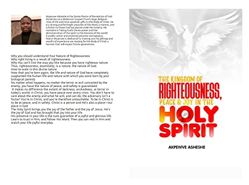 The Kingdom of Righteousness and Peace and Joy in the Holy Ghost ...