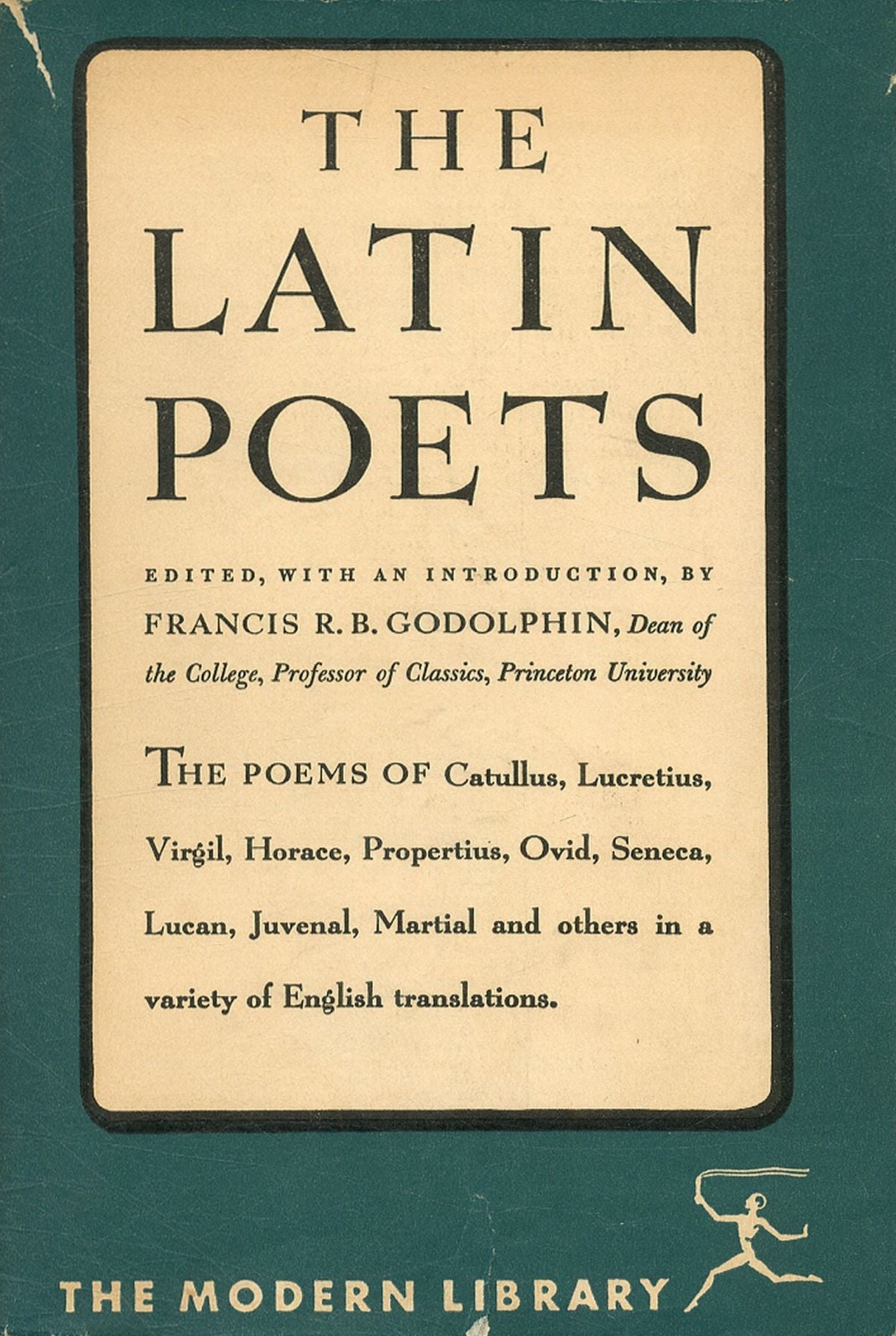 The Latin Poets by Francis R.B. Godolphin | Goodreads