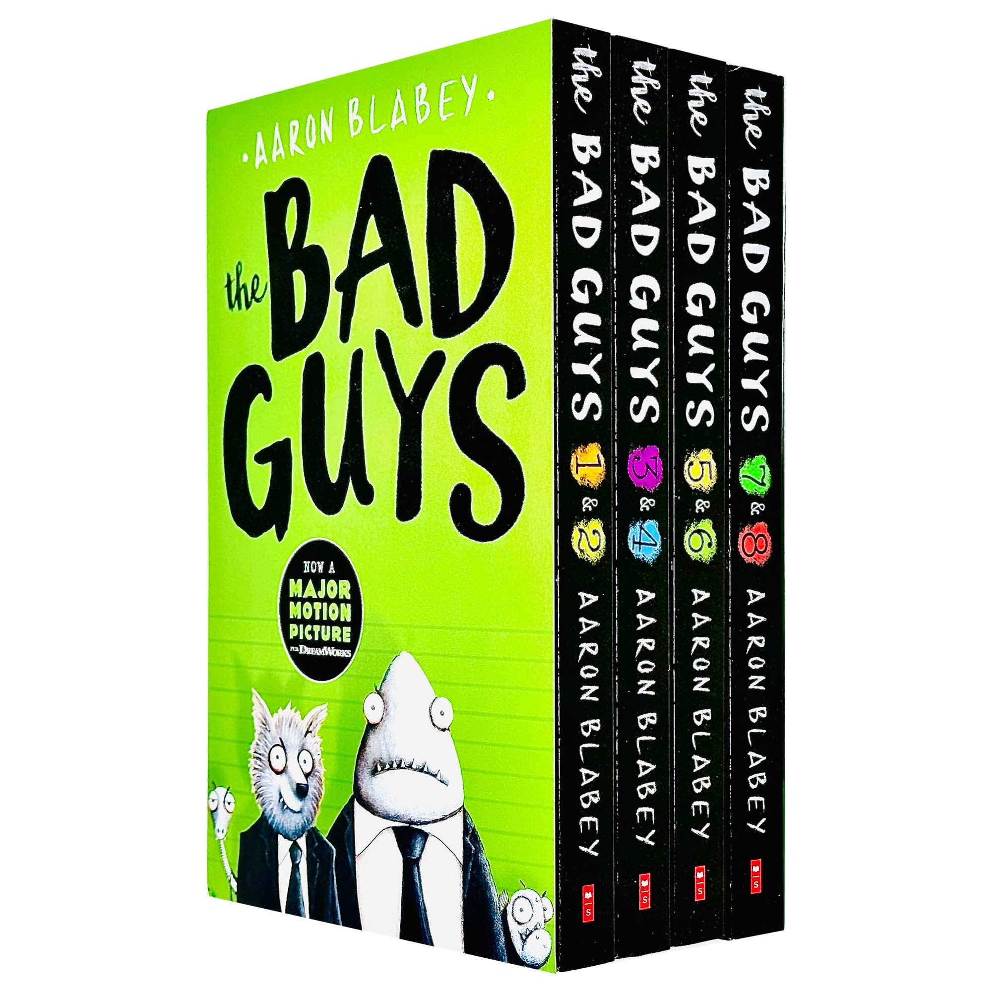 The Bad Guys Episodes 1-8 Collection 4 Books Set by Aaron Blabey by ...