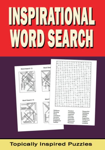 Inspirational Word Search: A Challenge for Your Mind and Your Soul by ...