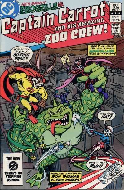 Frogzilla vs. Captain Carrot and His Amazing Zoo Crew by Scott Shaw ...