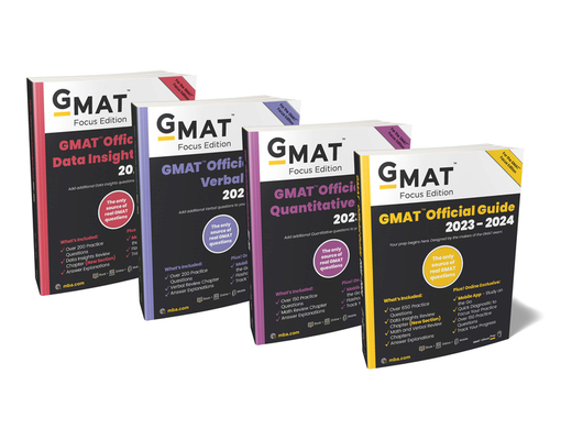 GMAT Official Guide 2023-2024 Bundle, Focus Edition: Includes GMAT Official Guide, GMAT ...