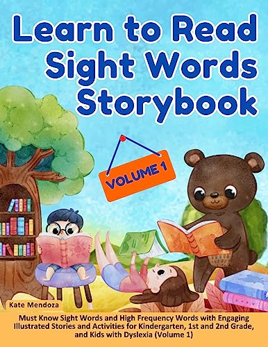 Learn to Read Sight Words Storybook: Must Know Sight Words and High ...