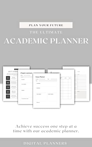 The Academic Planner: The Essential Tool for Students by Daria ...