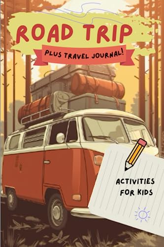 Road Trip: Activitiy Book for Kids. Bingo, crosswords, mazes plus ...
