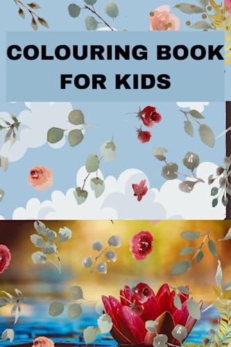 COLOURING BOOK FOR KIDS: Easy and fun colouring book with note page's ...