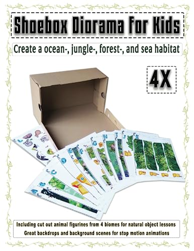 Shoebox Diorama for Kids: Create your own: ocean , jungle , forest ...