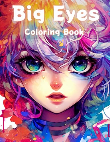 Anime Eye Coloring Page