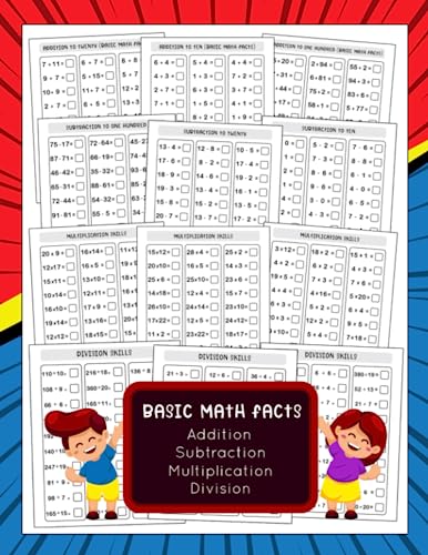 Basic Math Facts: Addition, Subtraction, Multiplication and Division ...