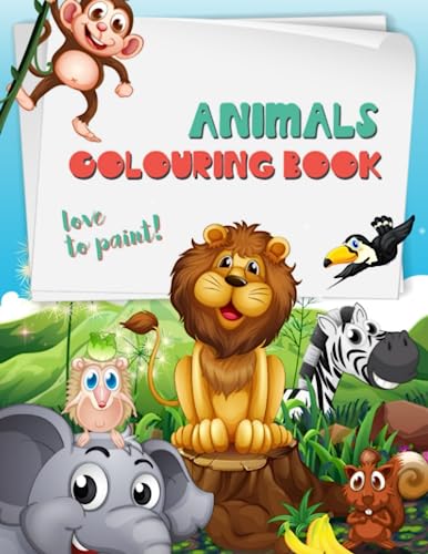 COLOURING ANIMALS BOOK: For kids by Nicolás Bertone | Goodreads