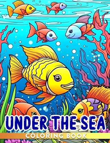 Under the Sea Coloring Book: 40+ high-quality Deep Sea coloring pages ...