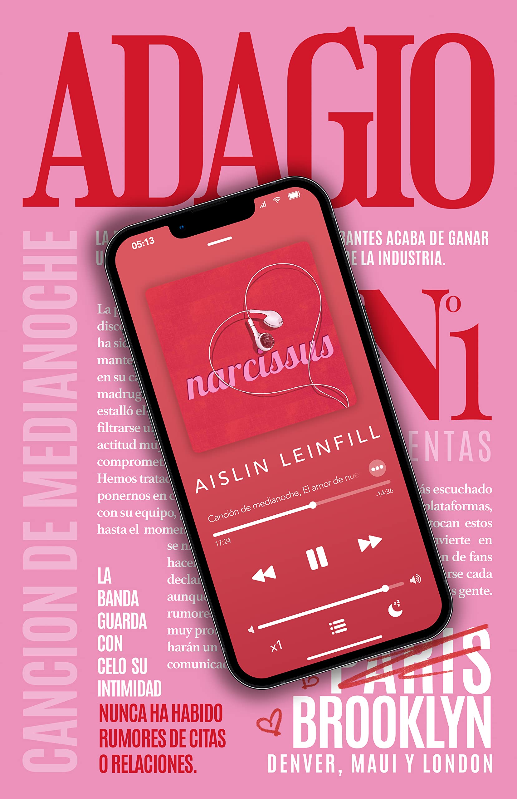 Adagio: Canción de medianoche (Spanish Edition) by Aislin Leinfill ...
