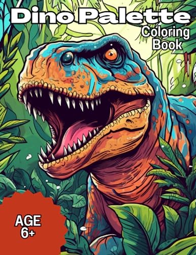 Dino Palette Coloring Book: Coloring Dinosaurs! by Wieger Knobbe ...