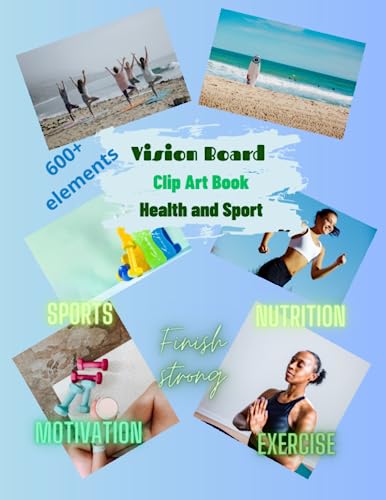 health and fitness Vision Board Clip Art Book: Health, Sport & Fitness ...