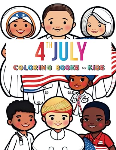 Colorful Independence Day Delight: Entertaining 4th of July Coloring ...