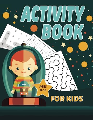 Activity Book for Kids: 100 Puzzles for Kids Including Mazes, Word ...