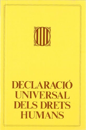 Declaració Universal dels Drets Humans by Parlament de Catalunya ...