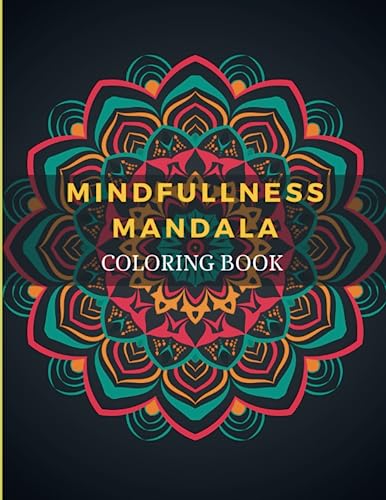 Mindfullness mandala coloring book: Cool Mandala Pattern Coloring Book ...