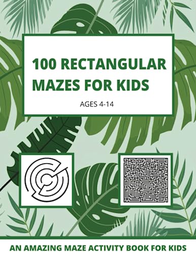 100 Mazes For Kids: Unleash Adventure and Fun with Challenging Puzzles ...