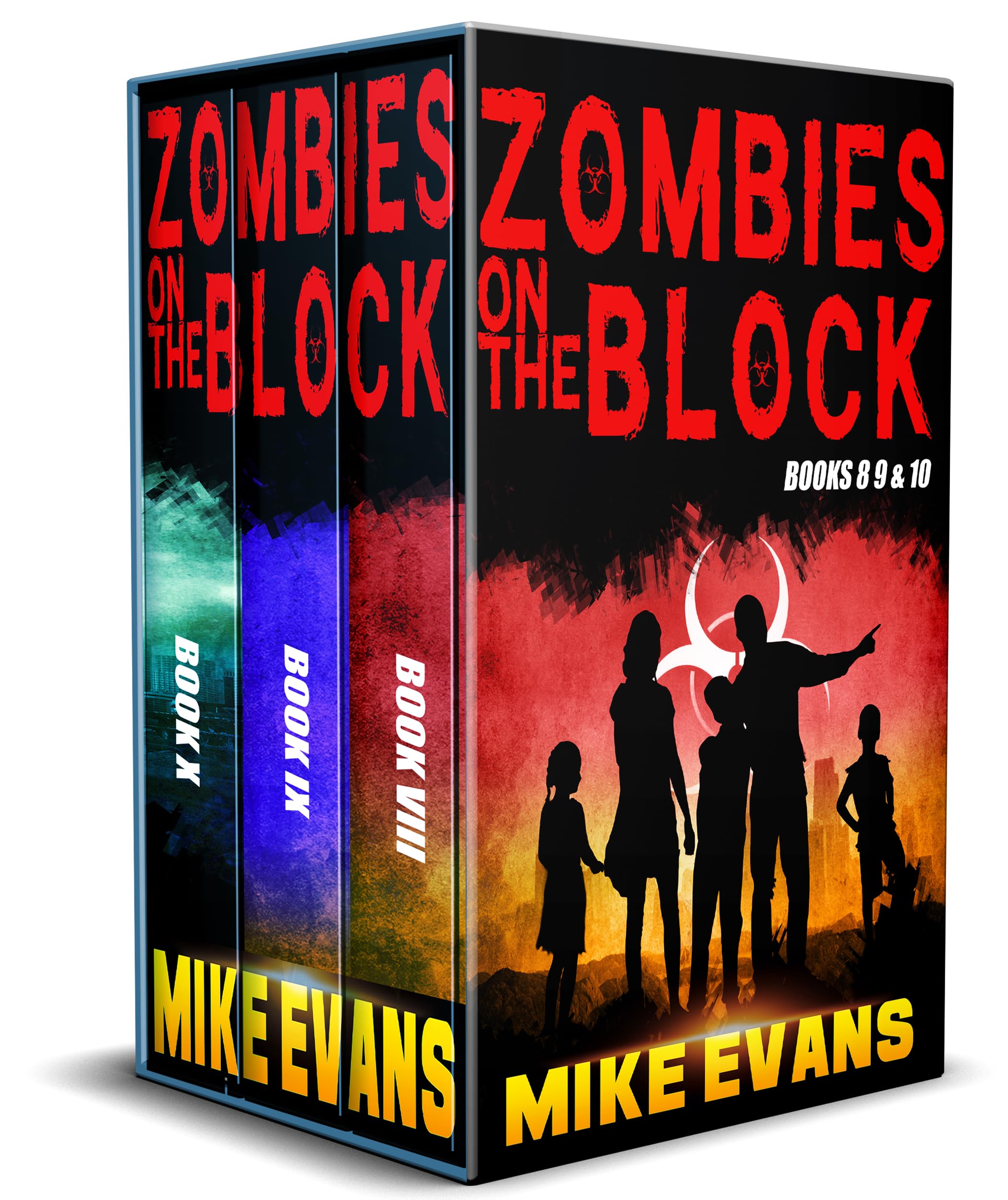 Zombies on The Block 8 9 & 10: A Zombie Survival Thriller Series by ...