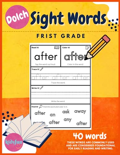 Dolch Sight Words for first grade: Building Strong Readers and Journey ...