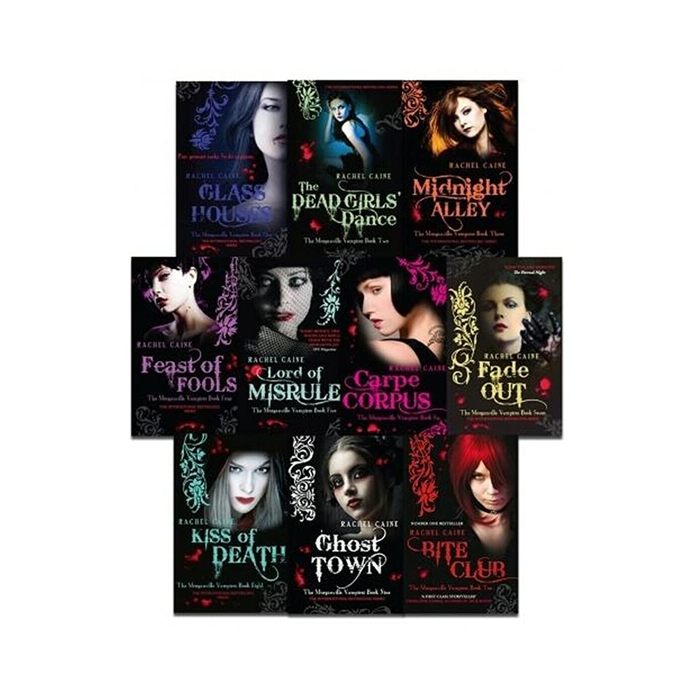 Morganville Vampires Series 1 & 2 Collection 10 Books Set By Rachel ...