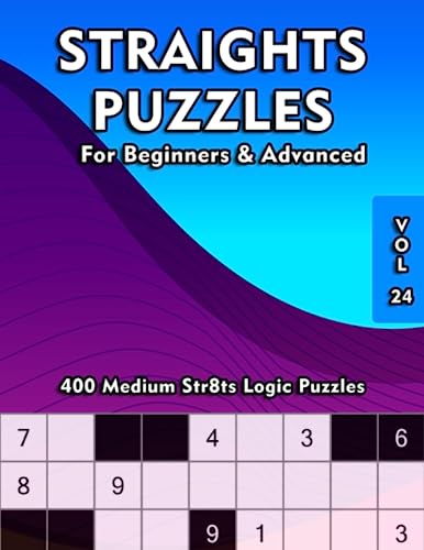 Sudoku Variation Puzzle Book: 400 Str8ts Puzzles for Adults & Clever ...