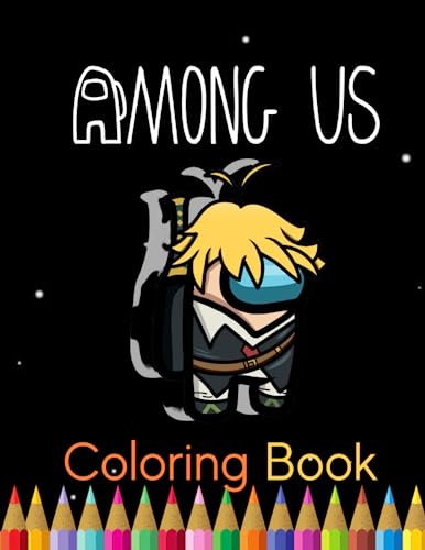 amon.g us coloring book: With 90+ Beautiful and Unique Designs For All ...